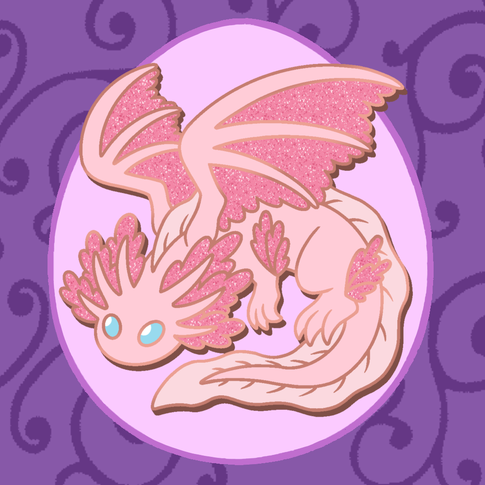 PREORDER Original Dwagon Pins Set 4 – All the Dwagons