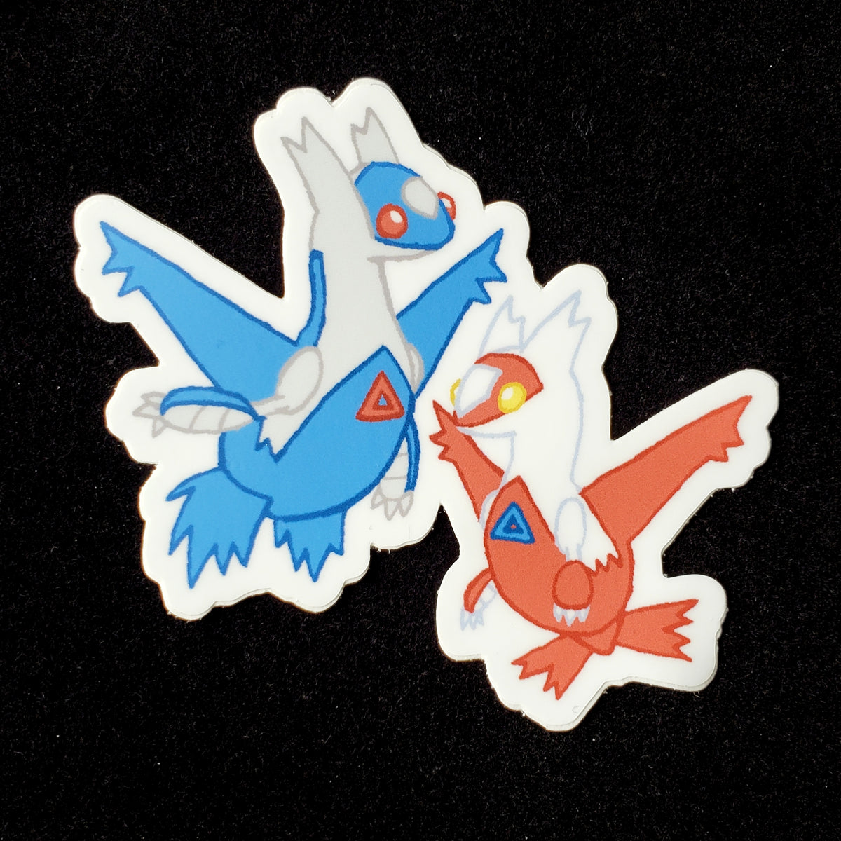 Powke Mons Legendary Stickers – All the Dwagons